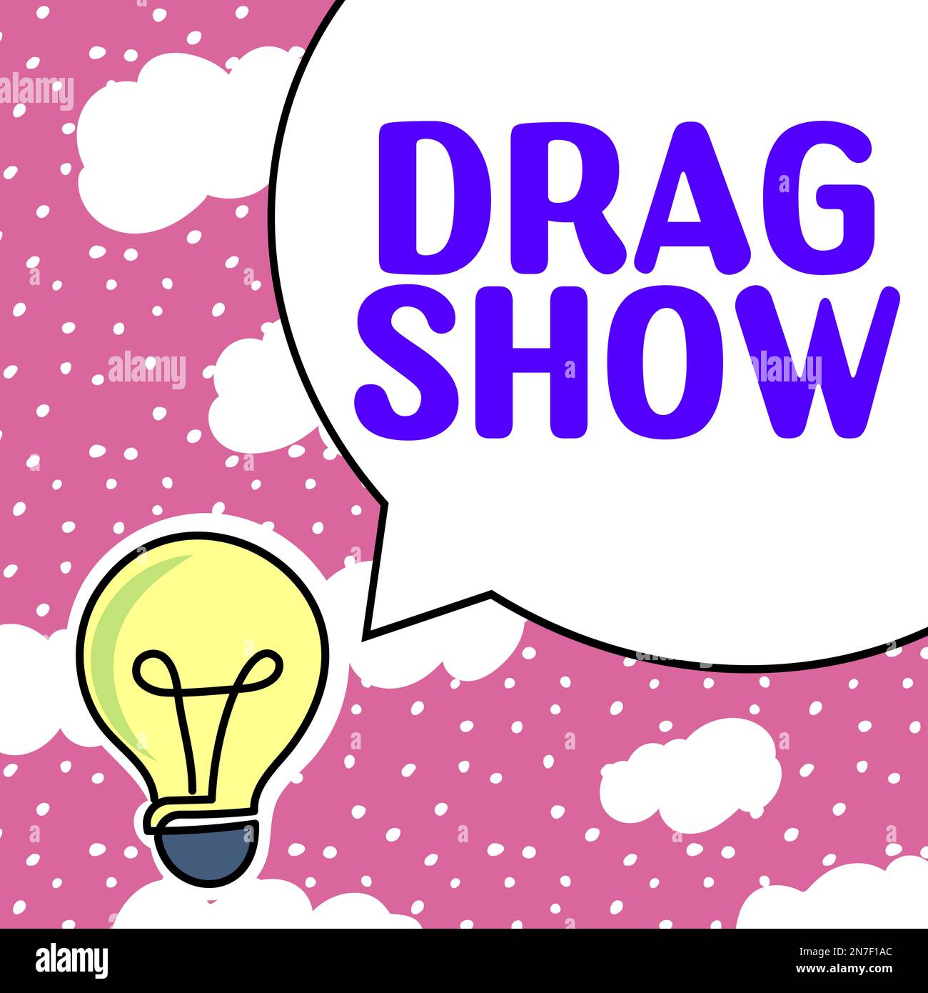 Writing displaying text Drag Show. Business showcase competitive event ...