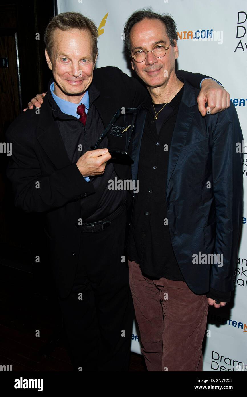 Bill Irwin, right, and David Shiner attend the 2013 Drama Desk Awards ...