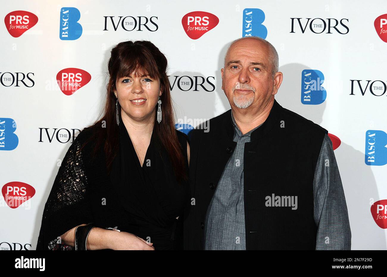 Peter Gabriel and daughter Melanie arrive for the 58th Ivor Novello ...