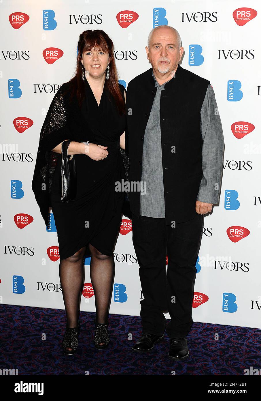 Peter Gabriel and daughter Melanie arrive for the 58th Ivor Novello ...