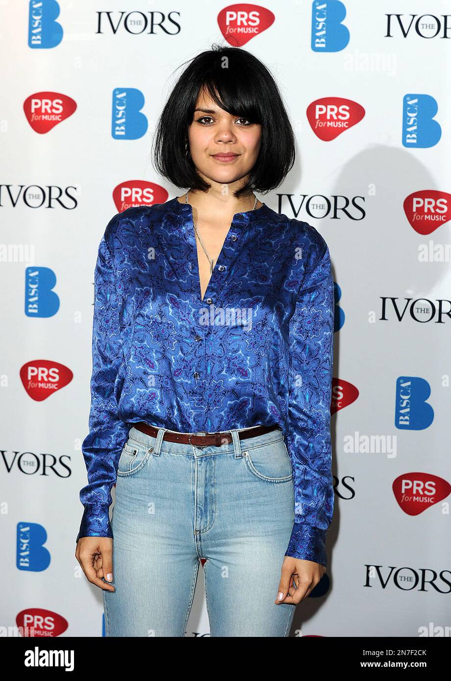 Natasha Khan (of Bat for Lashes) arrives for the 58th Ivor Novello awards at the Grosvenor House ...