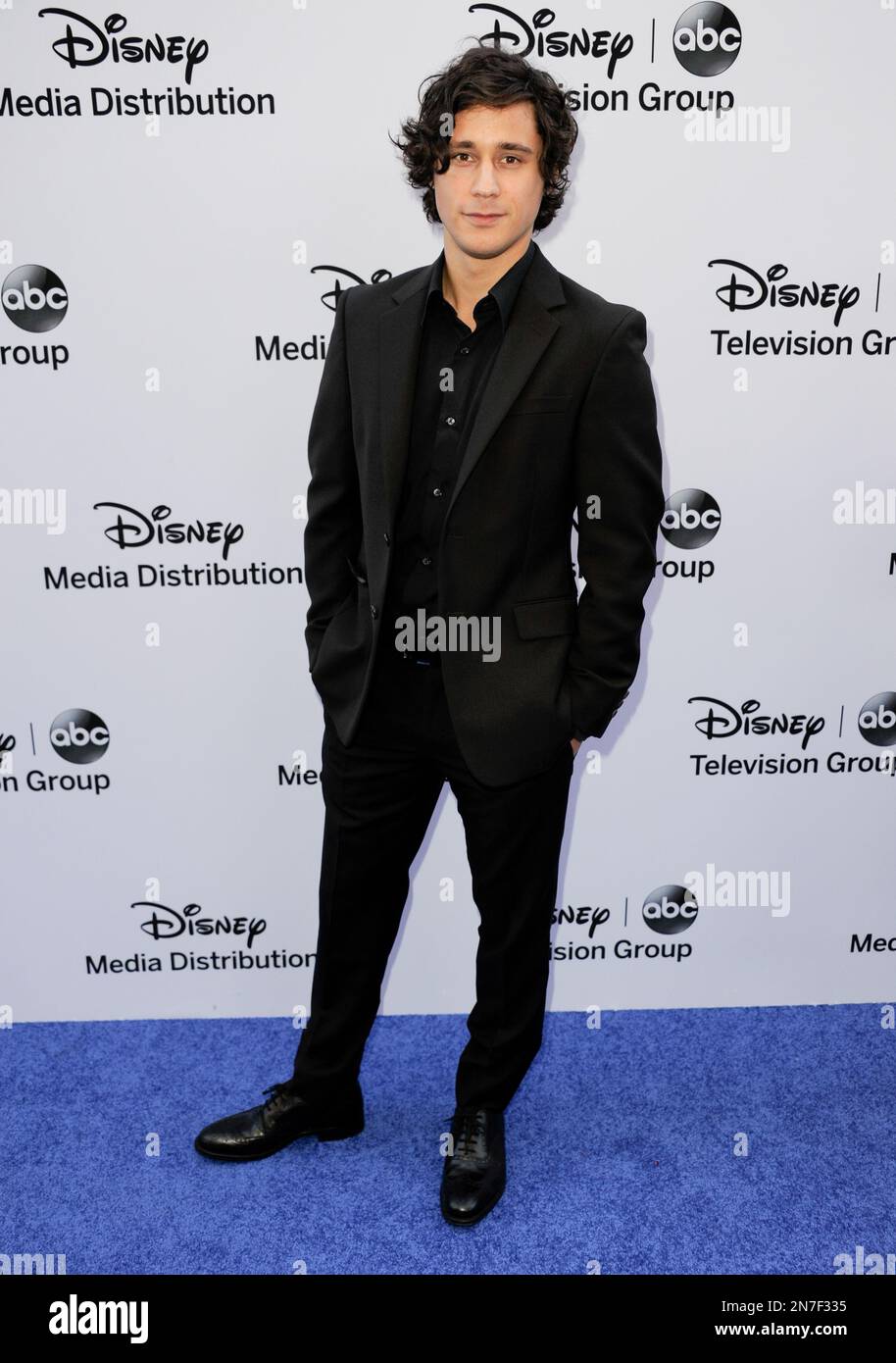 Peter Gadiot arrives at the Disney Media Networks International ...