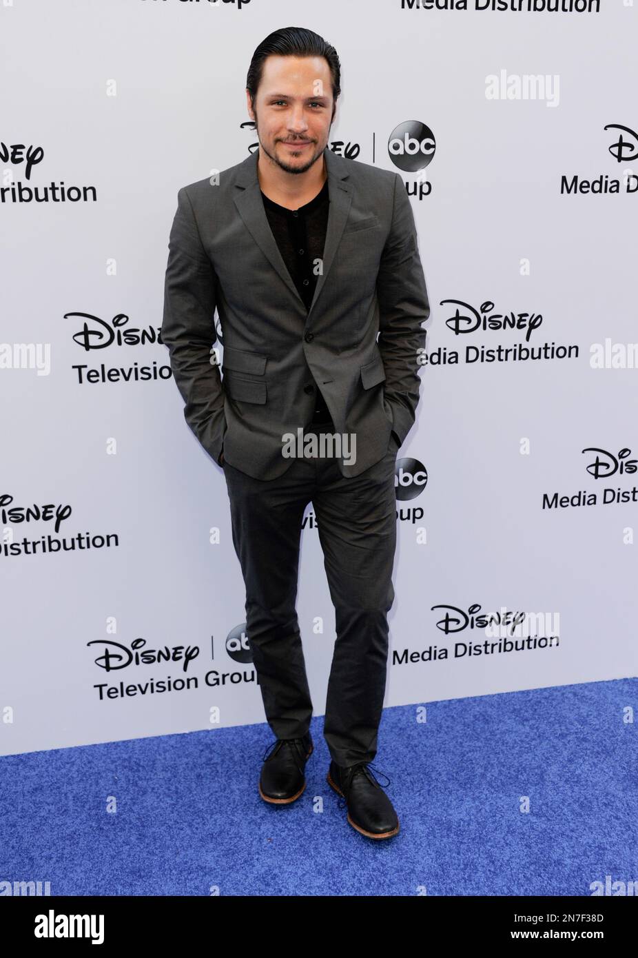 Nick Wechsler arrives at the Disney Media Networks International ...