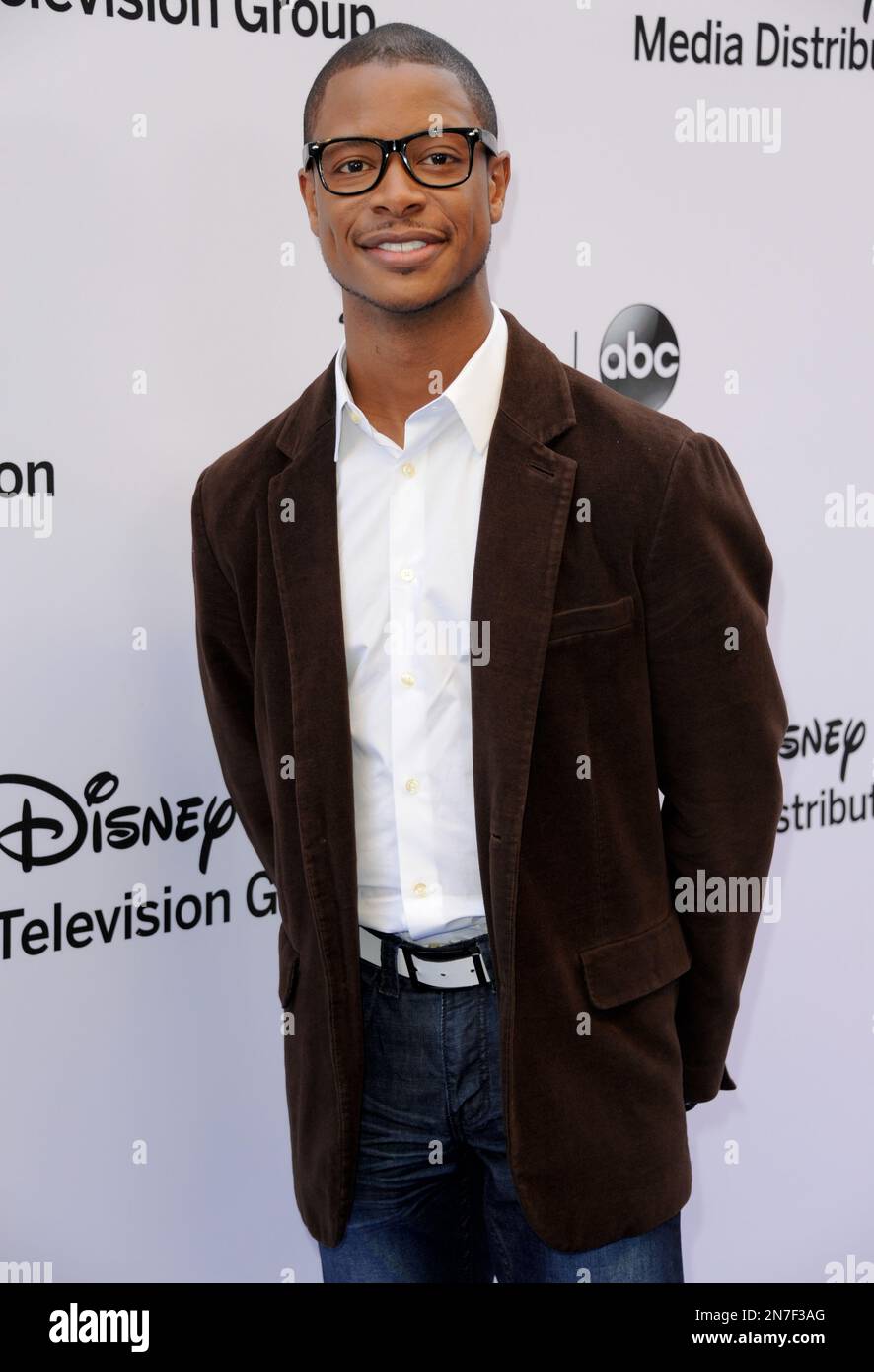 Arjay Smith arrives at the Disney Media Networks International Upfronts ...
