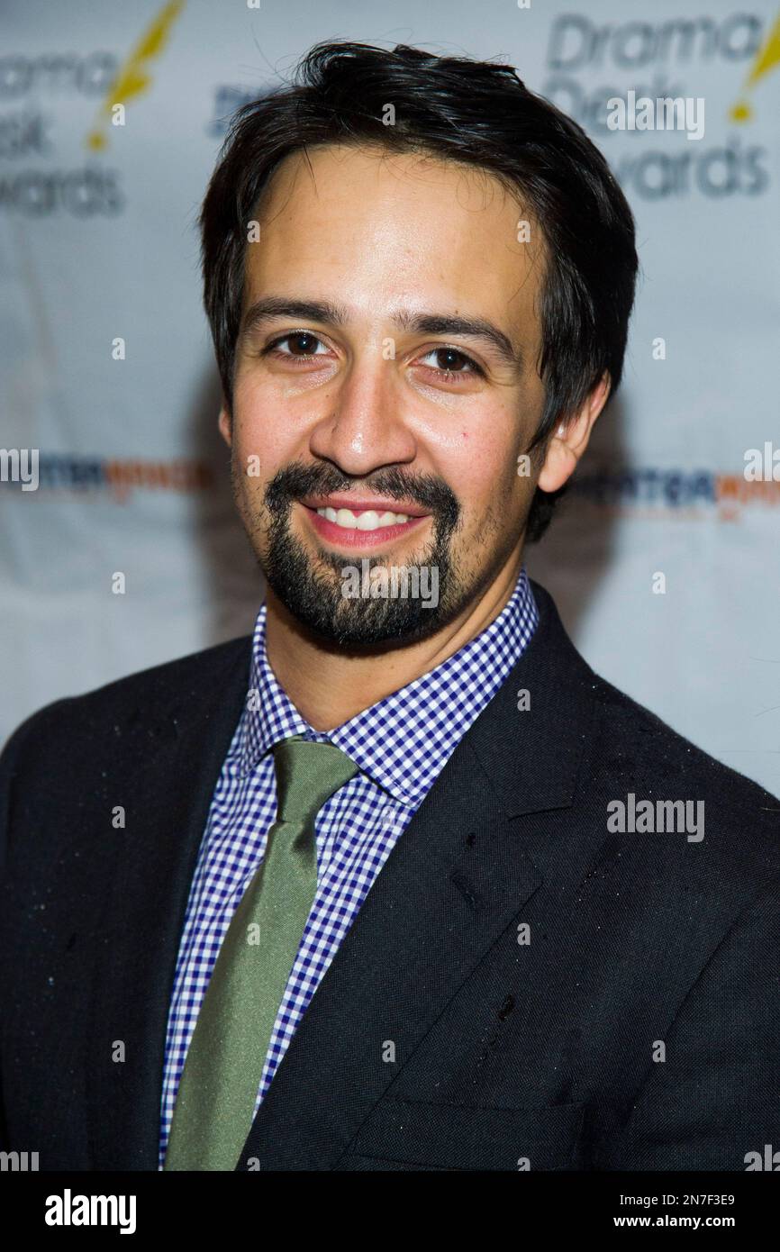 Lin-Manuel Miranda attends the 2013 Drama Desk Awards on Sunday, May 19 ...