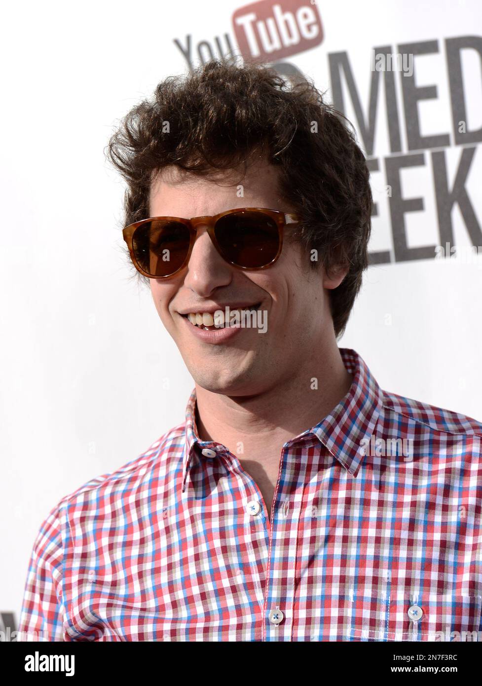 Actor Andy Samberg arrives at YouTube Comedy Week's "The Big Live ...