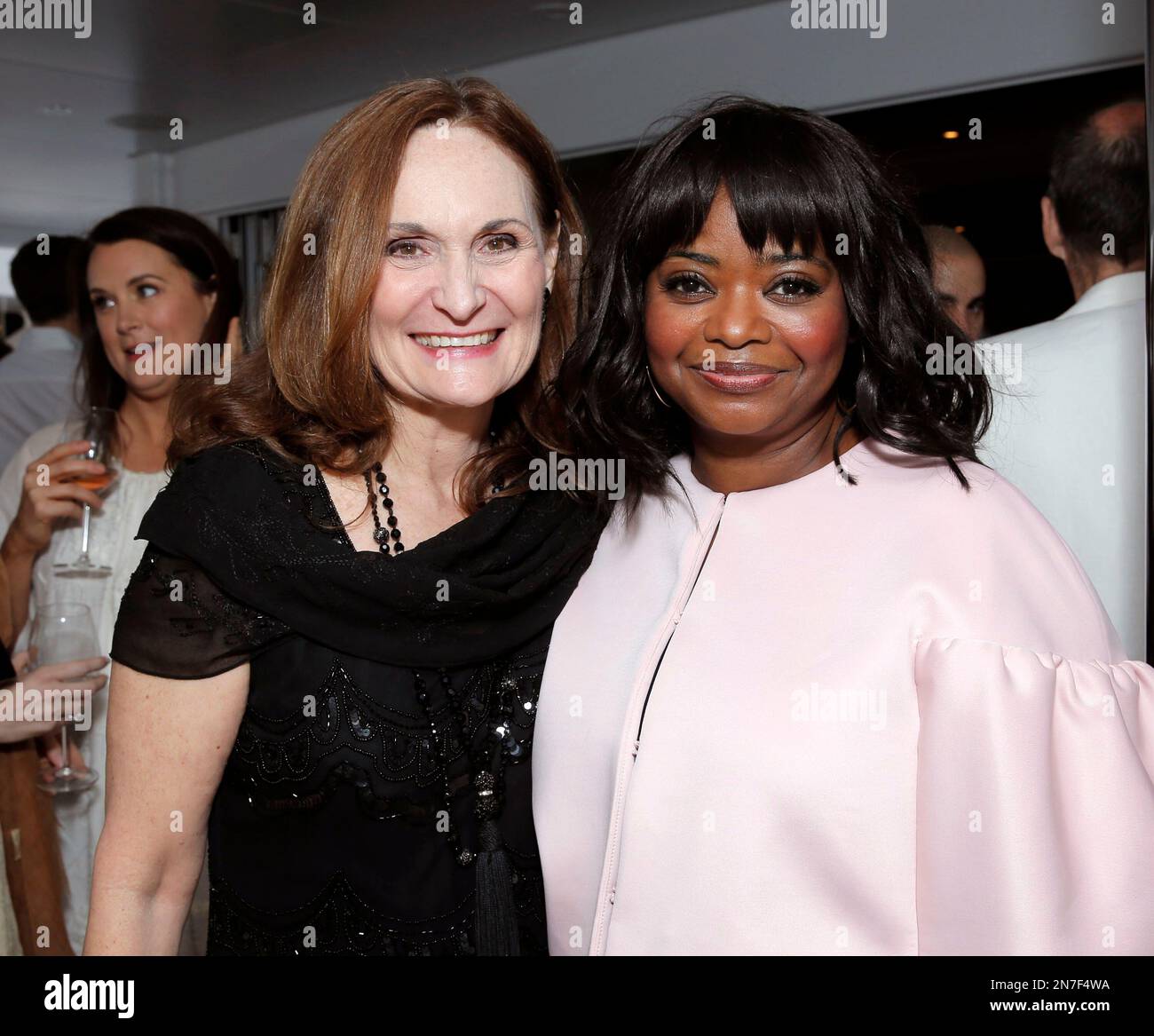 Beth Grant and Octavia Spencer at the Art of Elysium Party, which ...