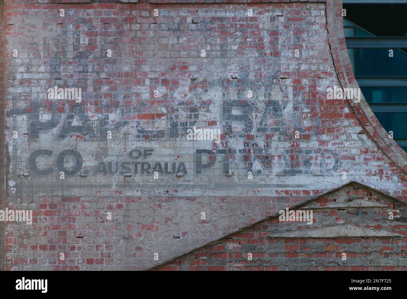 Vintage wall texture with graphic lettering and a mix of abstract ...
