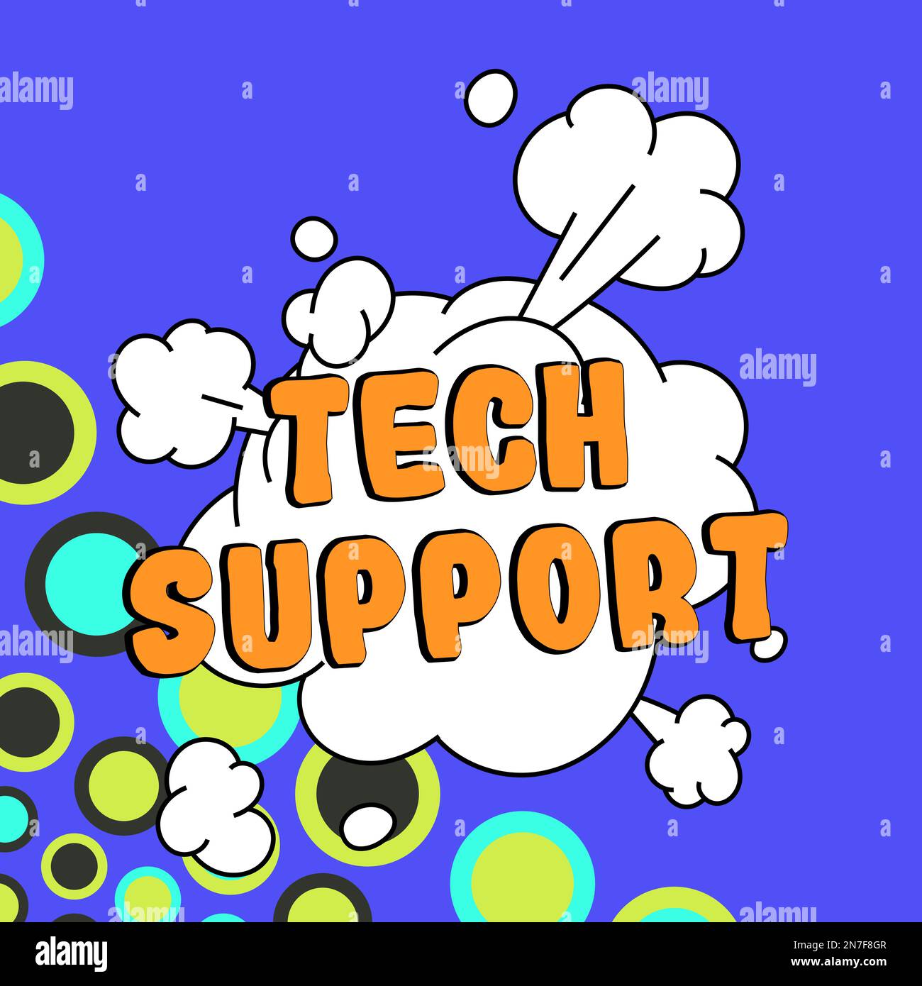 Writing displaying text Tech Support. Business idea Assisting individuals who are having ...