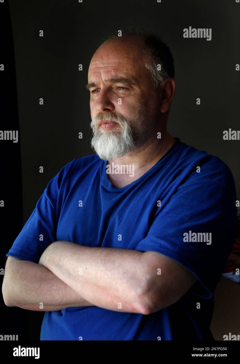 In this May 9, 2013, photo James Grissom, who was convicted in 2003 and ...