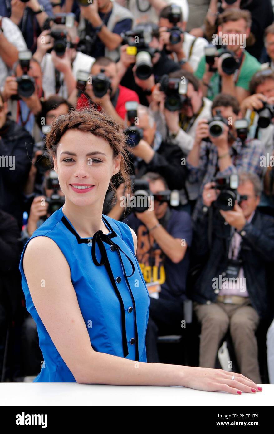 Actress Berenice Bejo poses for photographers during a photo call for ...