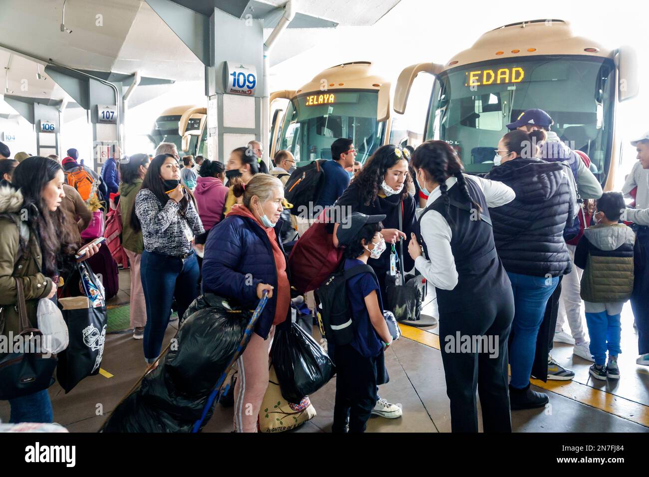 Mexico City,Central de Autobuses del Norte,Northern Bus Station ...