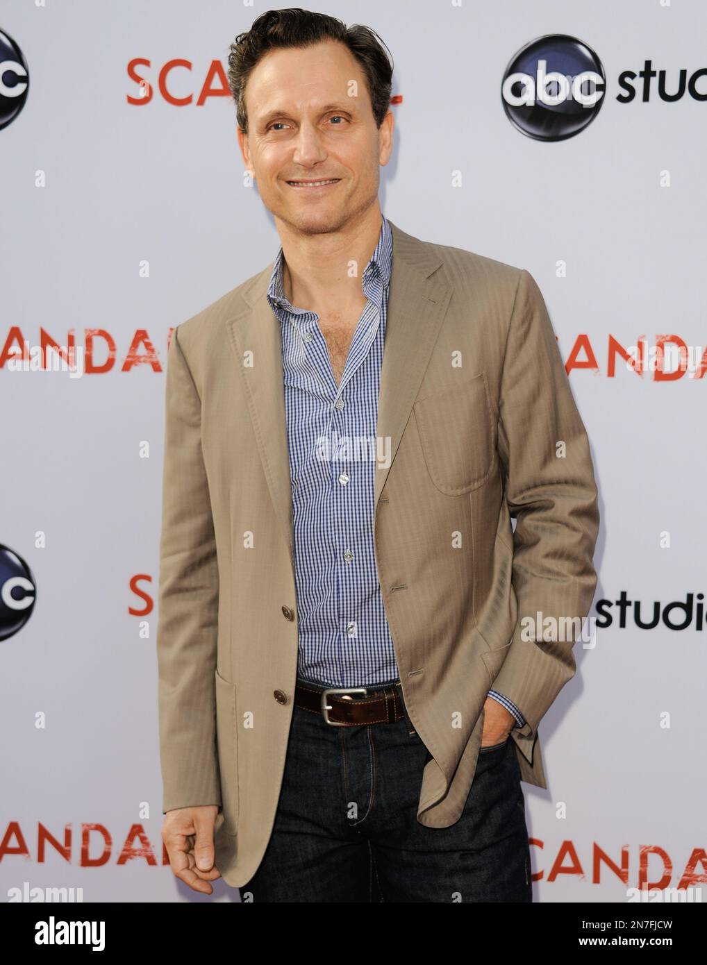 Tony Goldwyn arrives at the Academy of Television Art and Sciences ...