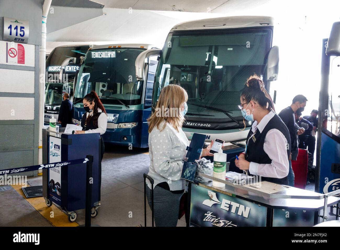 Mexico City,Central de Autobuses del Norte,Northern Bus Station ...