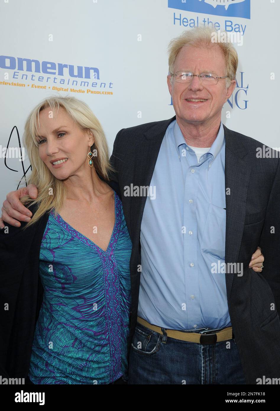 Ed Begley Jr. at left, and his wife, Rachelle Carson-Begley arrives at ...