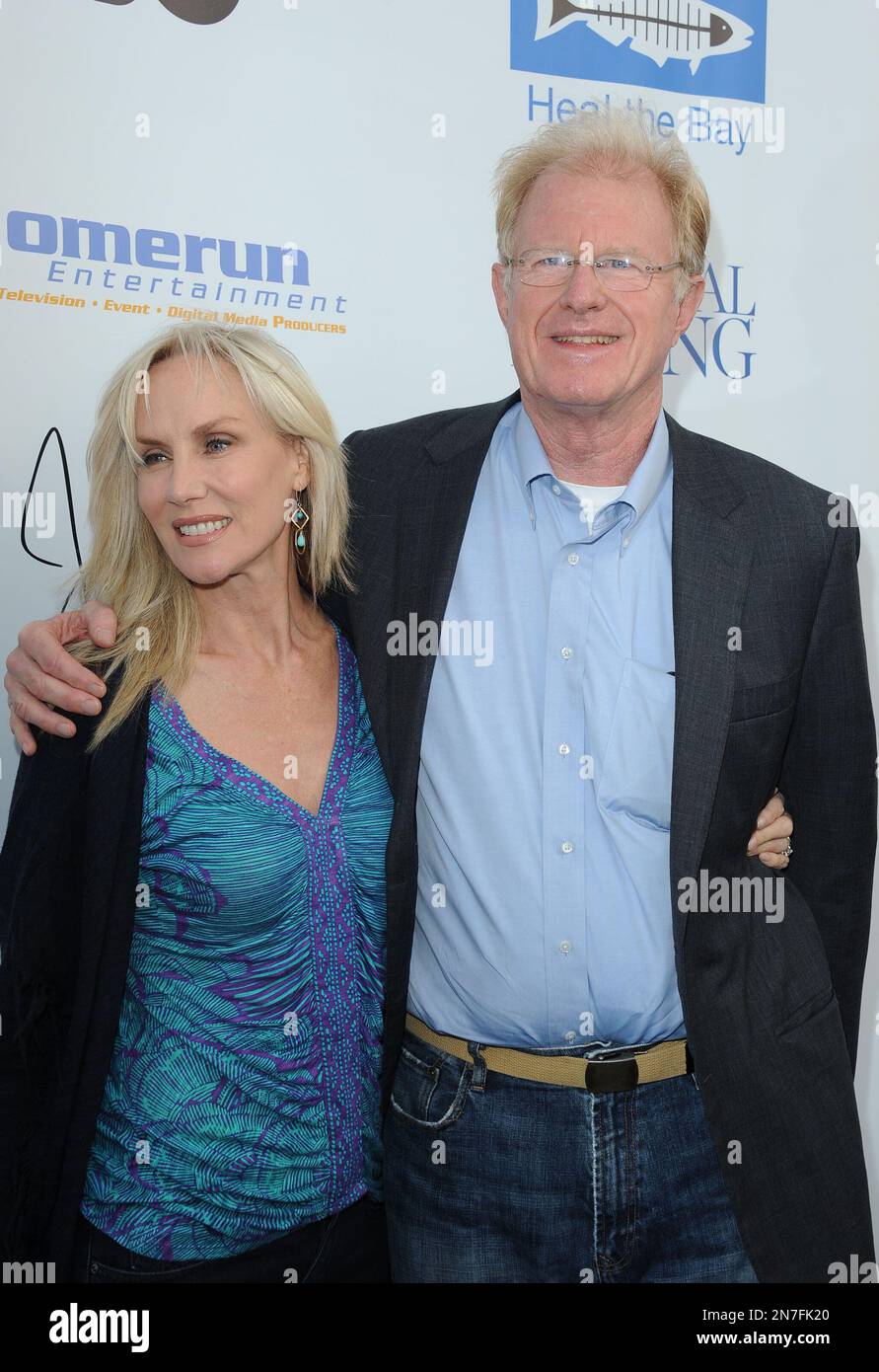Ed Begley Jr. at left, and his wife, Rachelle Carson-Begley arrives at ...