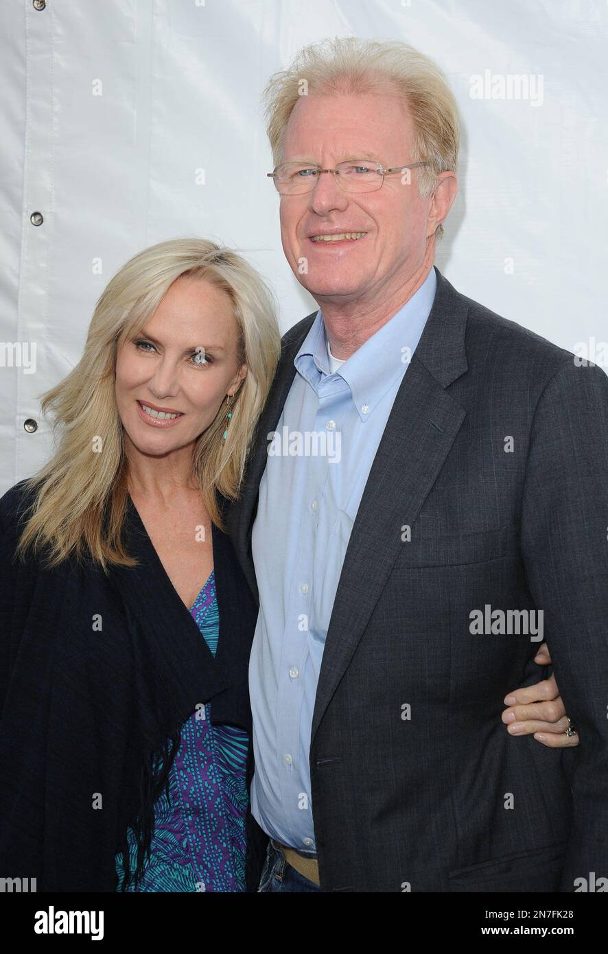 Ed Begley Jr. at left, and his wife, Rachelle Carson-Begley arrives at ...