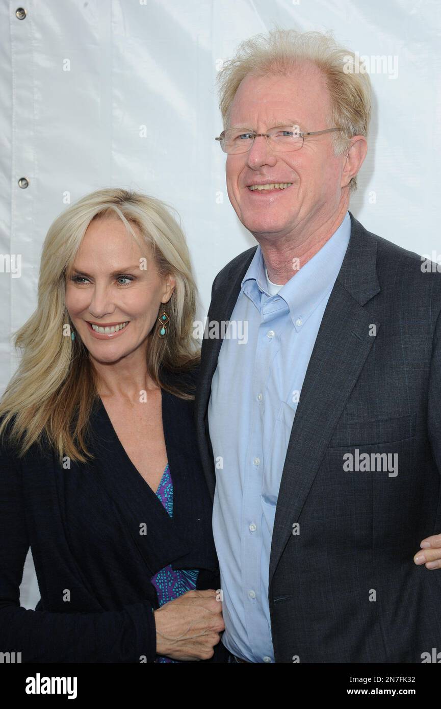 Ed Begley Jr. at left, and his wife, Rachelle Carson-Begley arrives at ...