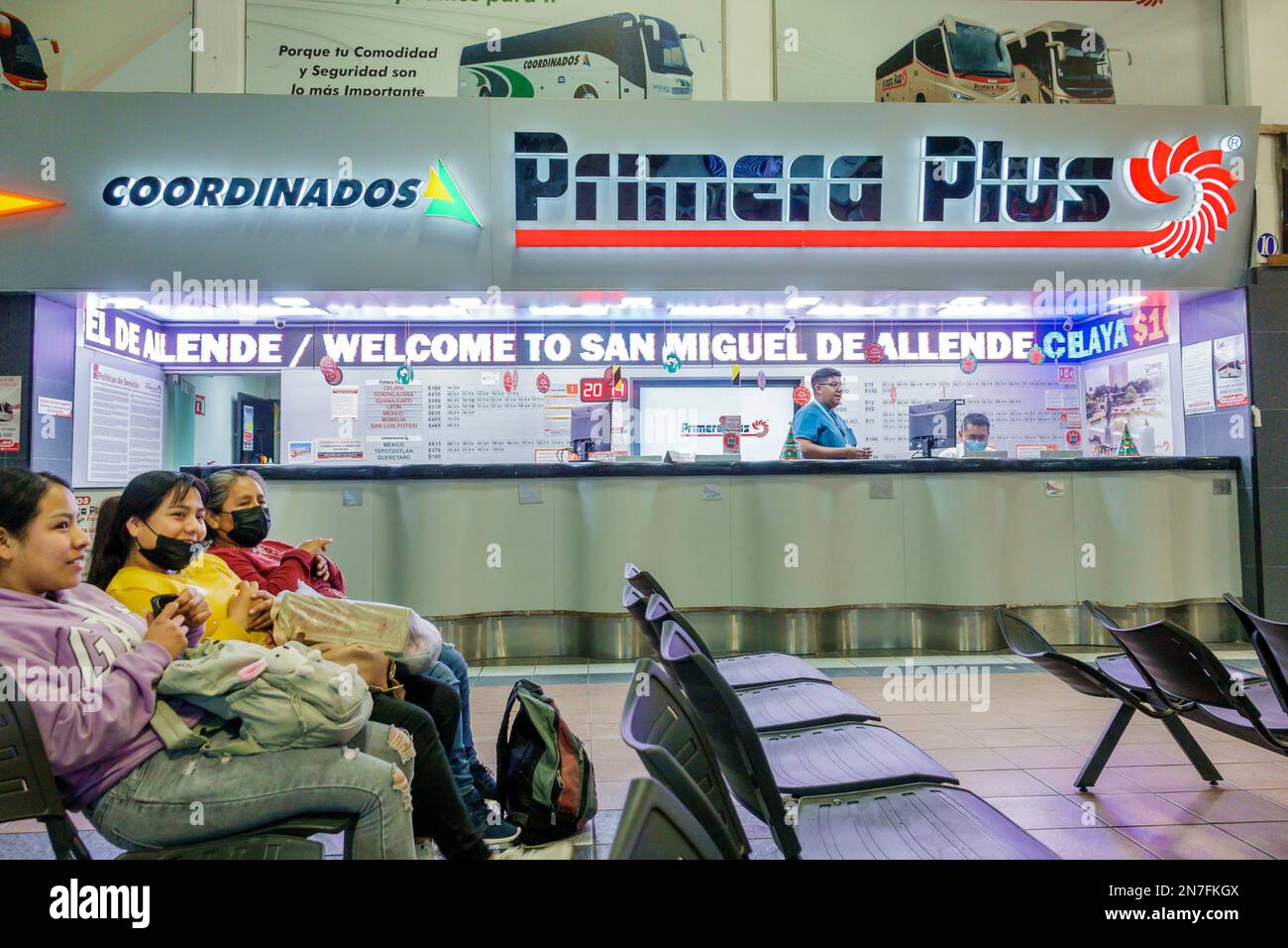San Miguel de Allende Guanajuato Mexico,Central de Autobuses bus ...