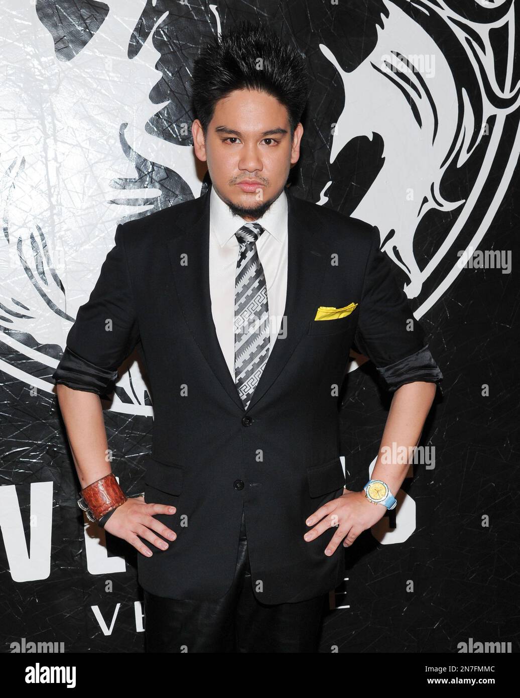 Prince Azim of Brunei attends the Versus Versace and Capsule Collection ...