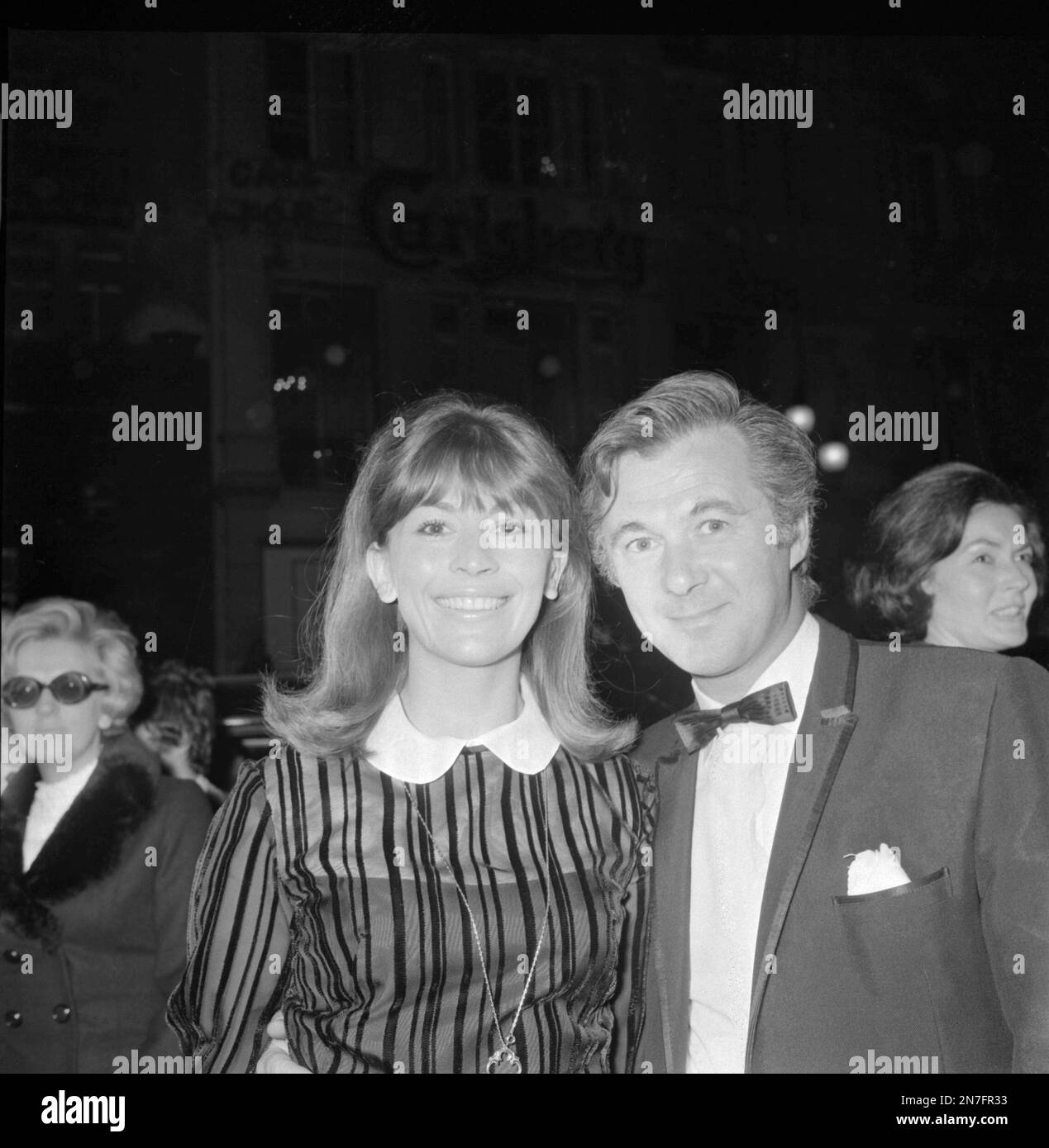 English actor and screenwriter Bryan Forbes and his wife, actress ...