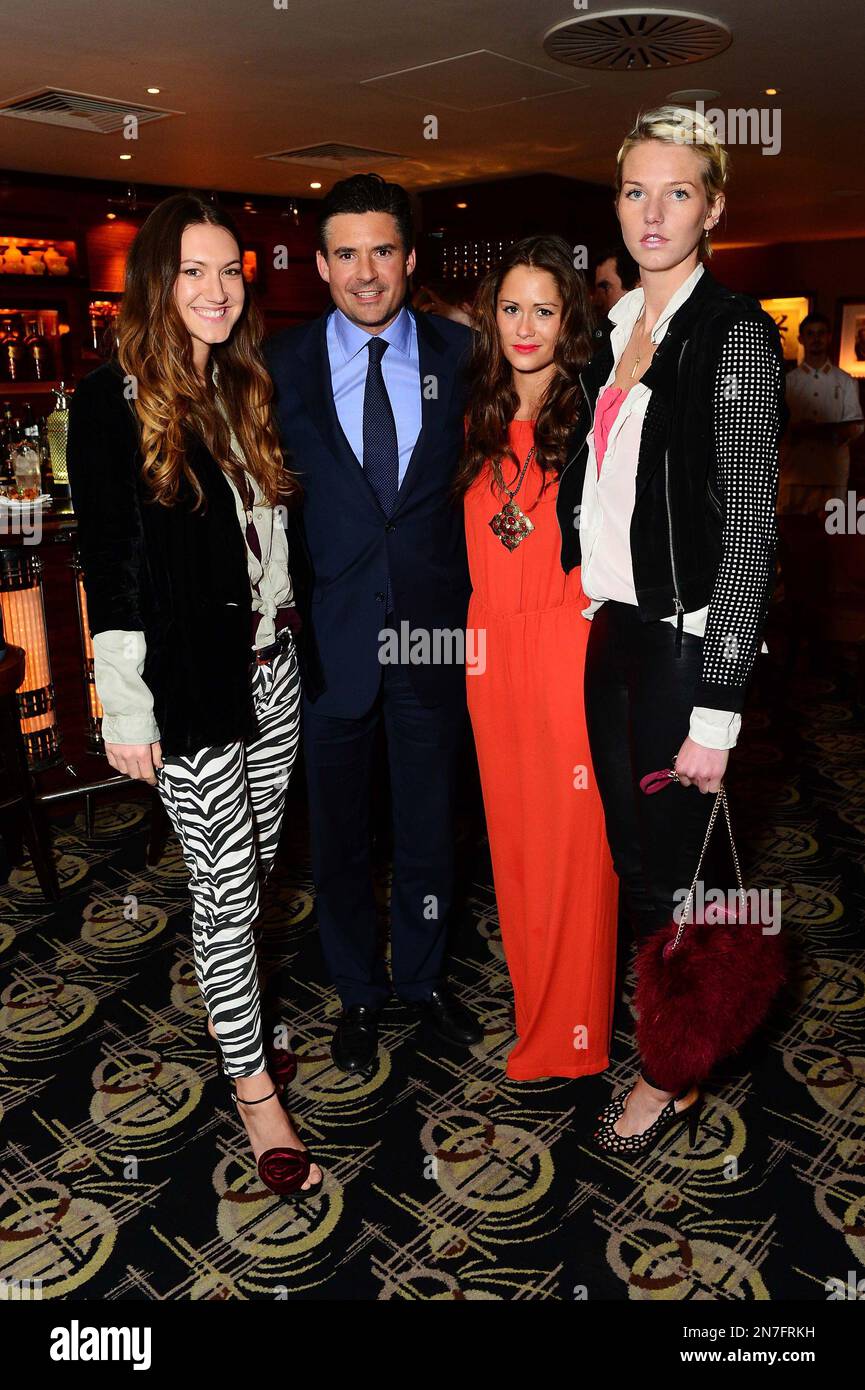 (L-R) Mary-Claire Elliot, Edward Taylor, Alexandra Bowes Lyon and ...