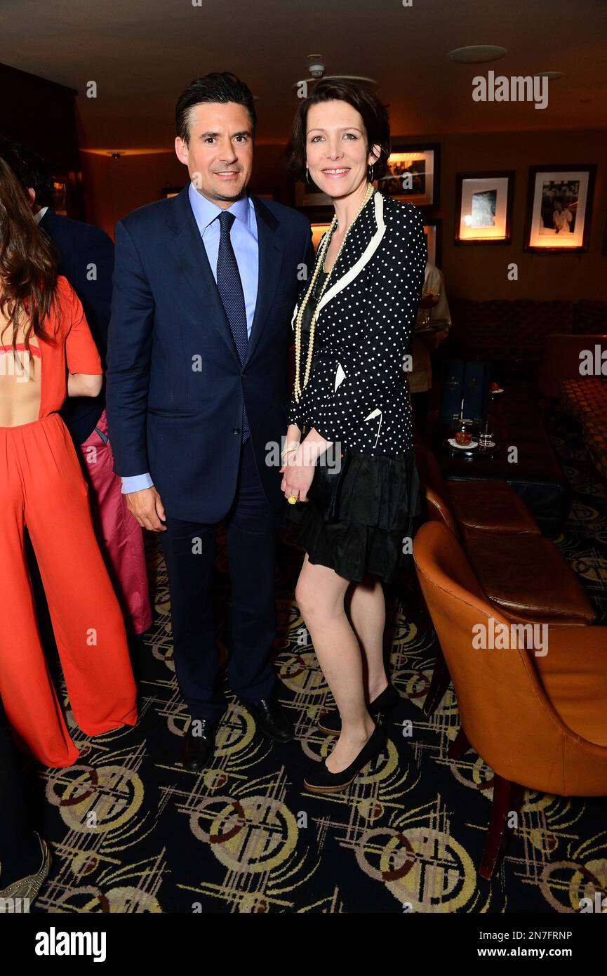 Edward Taylor and Thomasina Miers seen at Johnnie Walker Blue Label ...