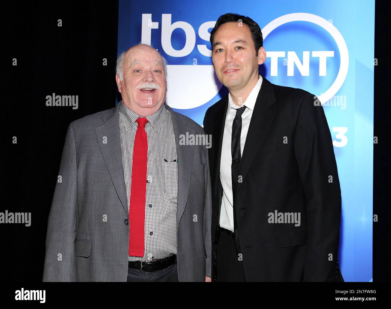 Actors Brian Doyle-Murray, left, and Steve Byrne attend the TNT and TBS ...