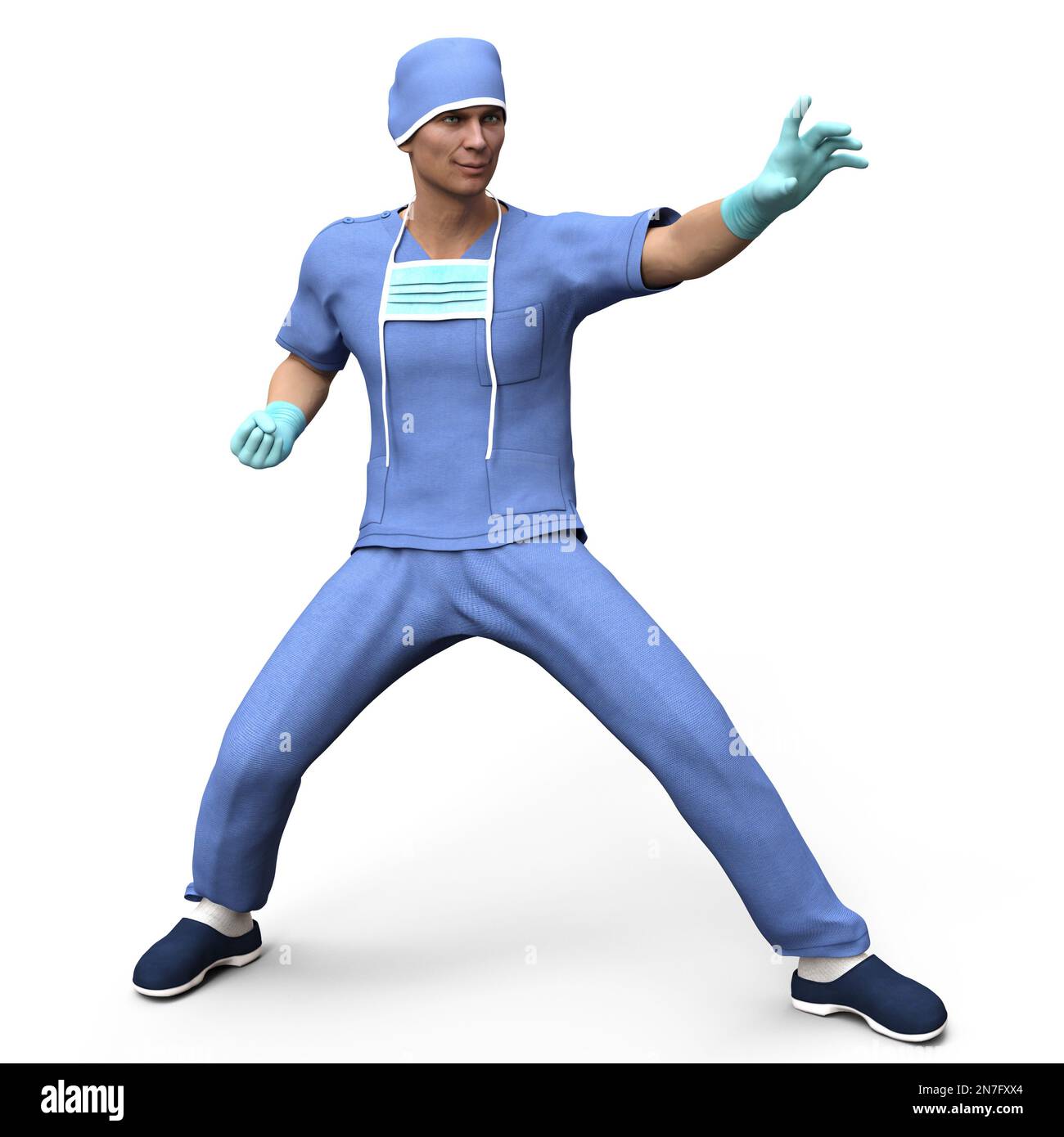 Doctor healthcare medicine hospital Cut Out Stock Images & Pictures - Alamy