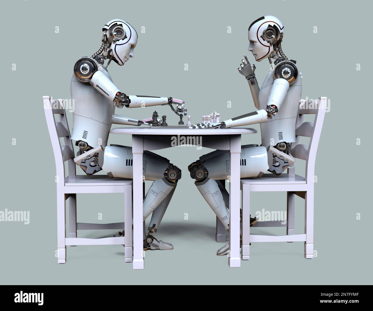 Chess robots hi-res stock photography and images - Alamy