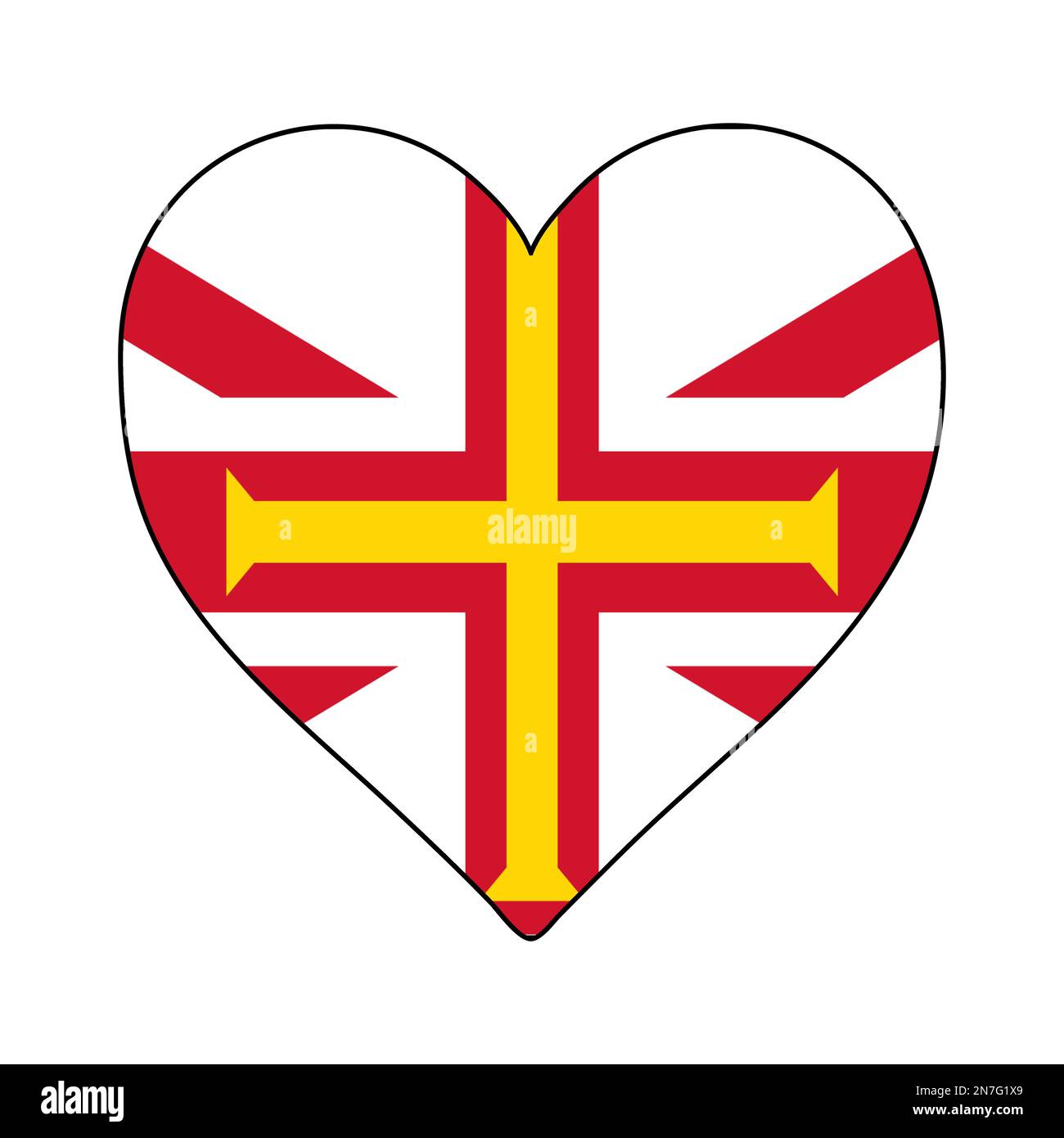 Channel islands europe flag Stock Vector Images - Alamy