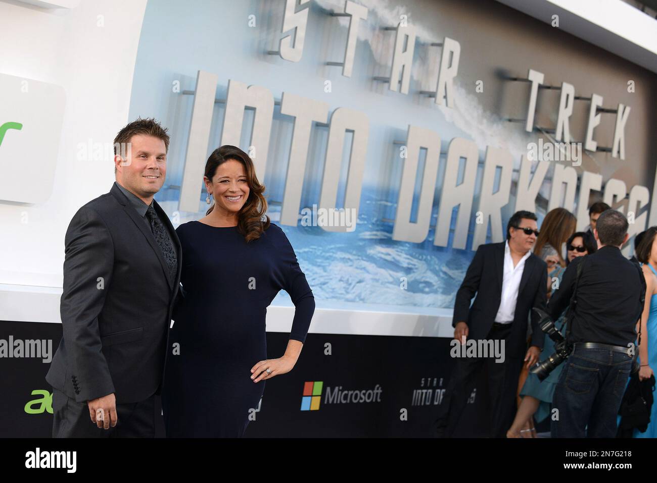 Rod Roddenberry arrives at the LA premiere of "Star Trek Into Darkness ...