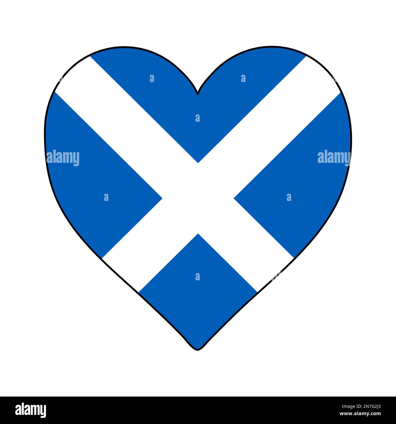 Scotland Heart Shape Flag. Love Scotland. Visit Scotland. Northern ...