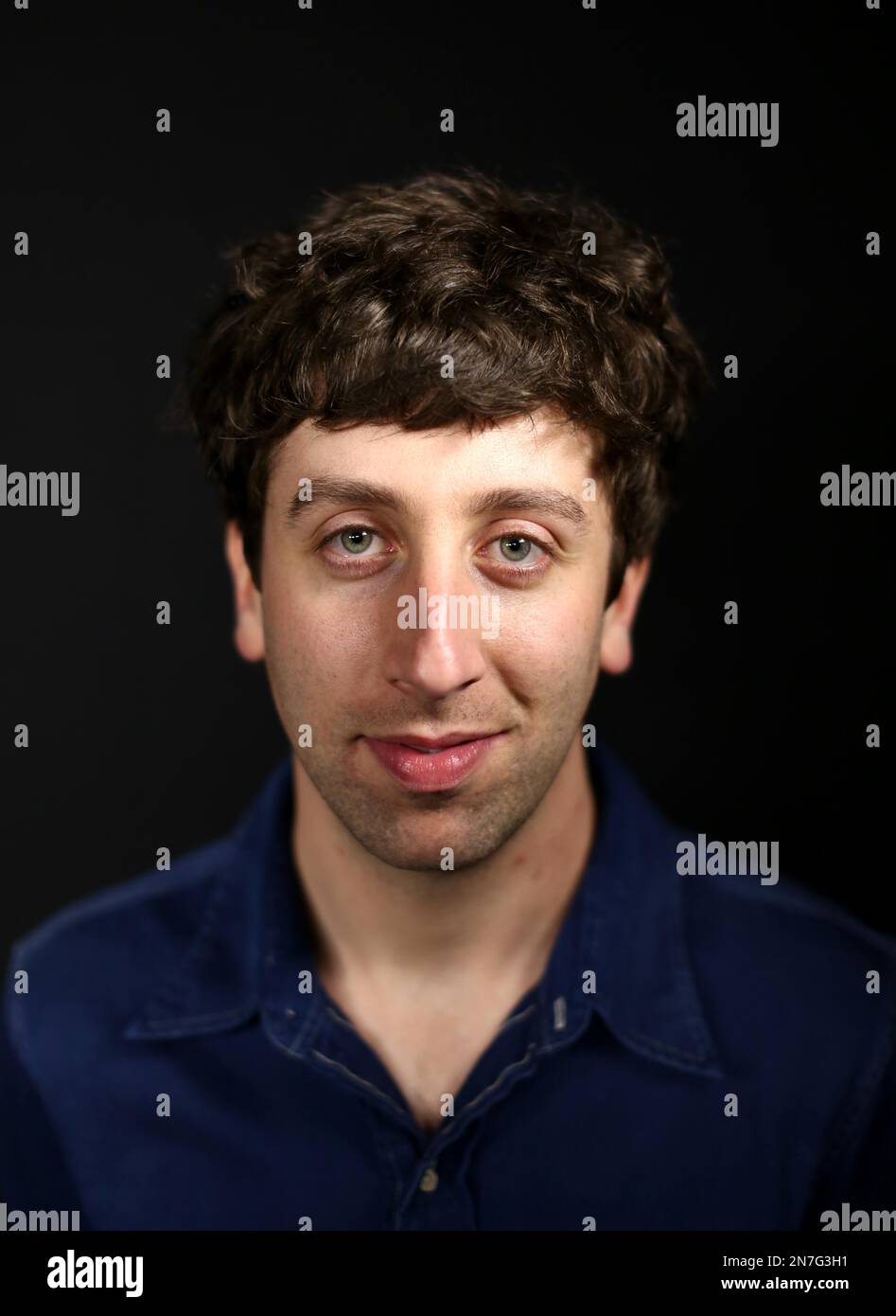 In this Tuesday, May 7, 2013 photo, actor Simon Helberg poses for a ...