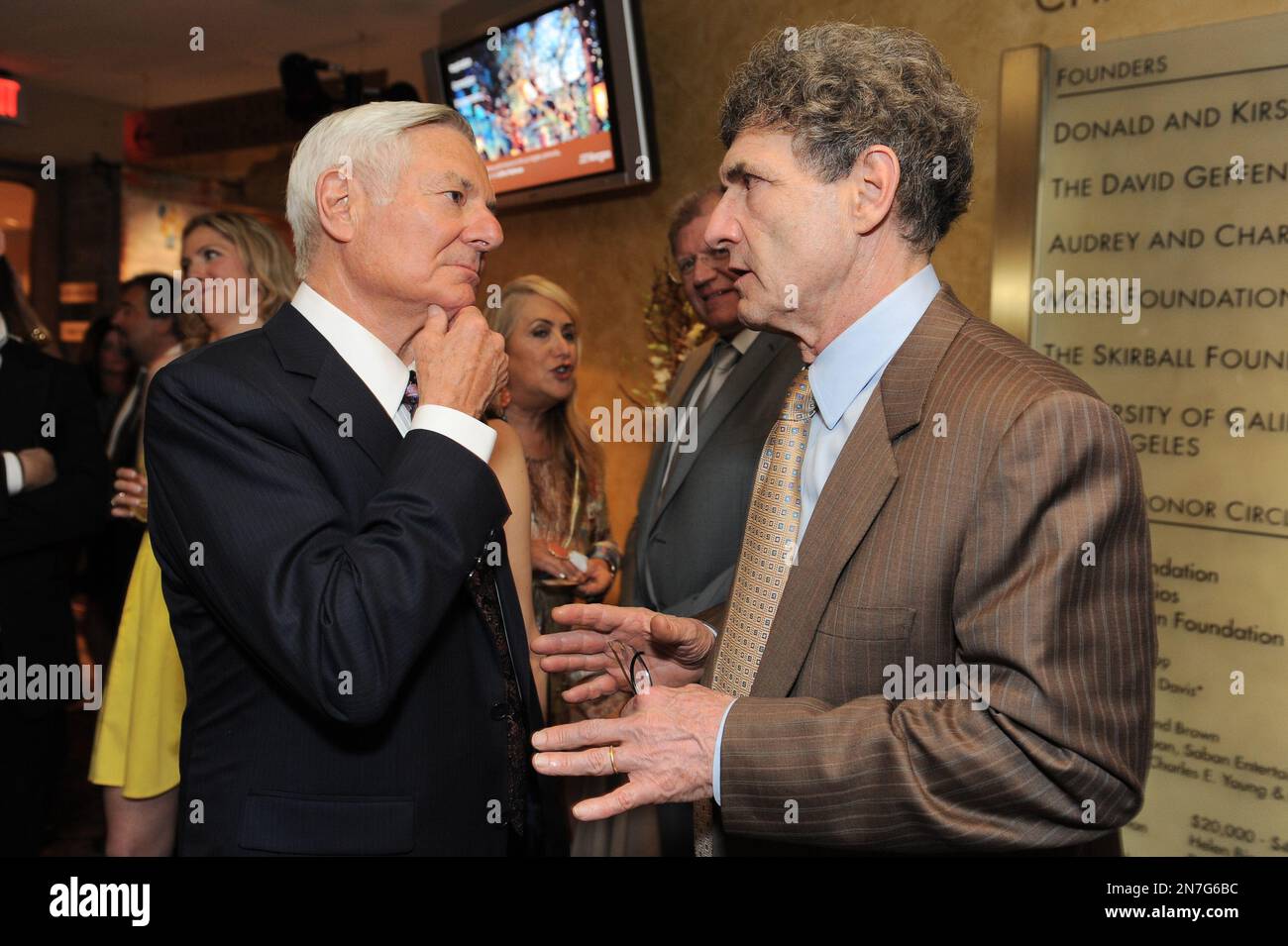 EXCLUSIVE CONTENT - Bruce Ramer, left, and Alan Horn, Chairman of The ...