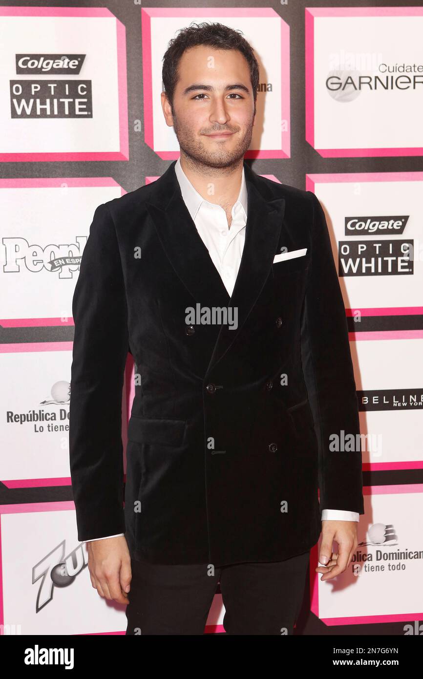 Jesus Alberto Navarro arrives at the People en Español's 50 Most ...