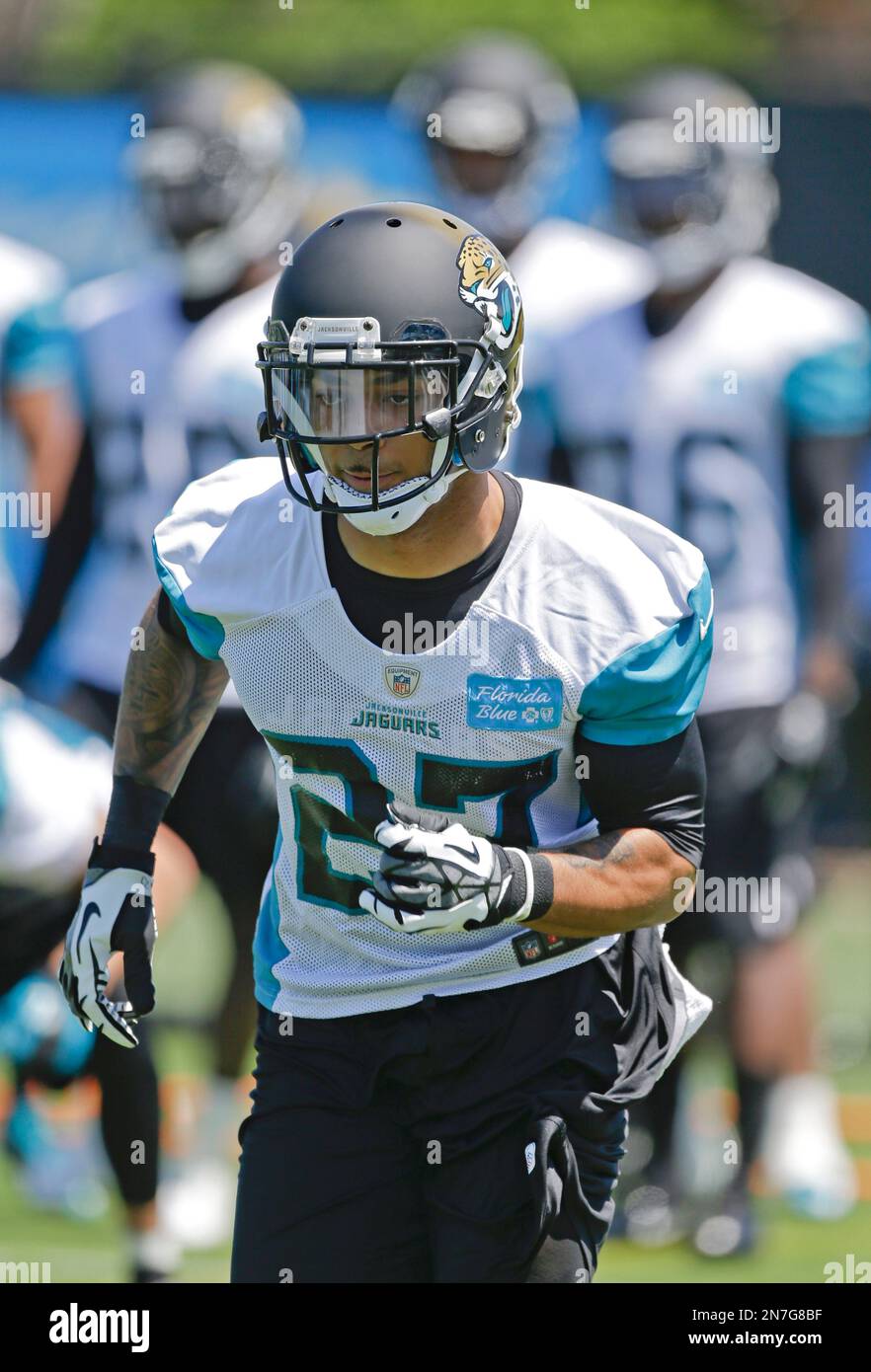 Jacksonville Jaguars cornerback Dwayne Gratz (27) runs downfield during ...