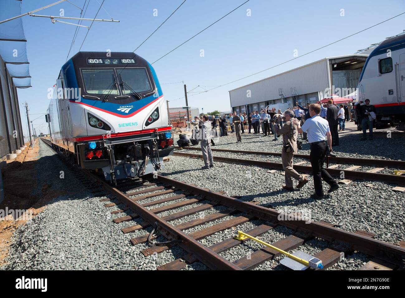 Journalists capture the first ride of the new Siemens next-generation ...