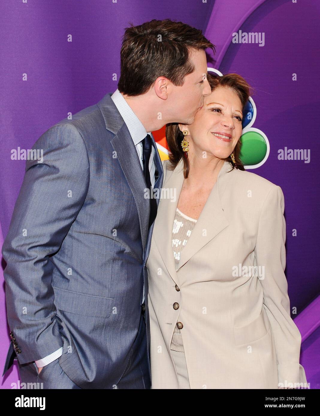 Actors Sean P. Hayes and Linda Lavin from "Sean Saves The World" attend ...