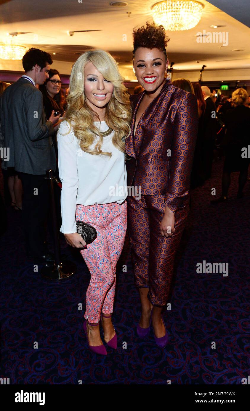 Presenter Katie Piper and radio presenter Gemma Cairney arrive at the ...