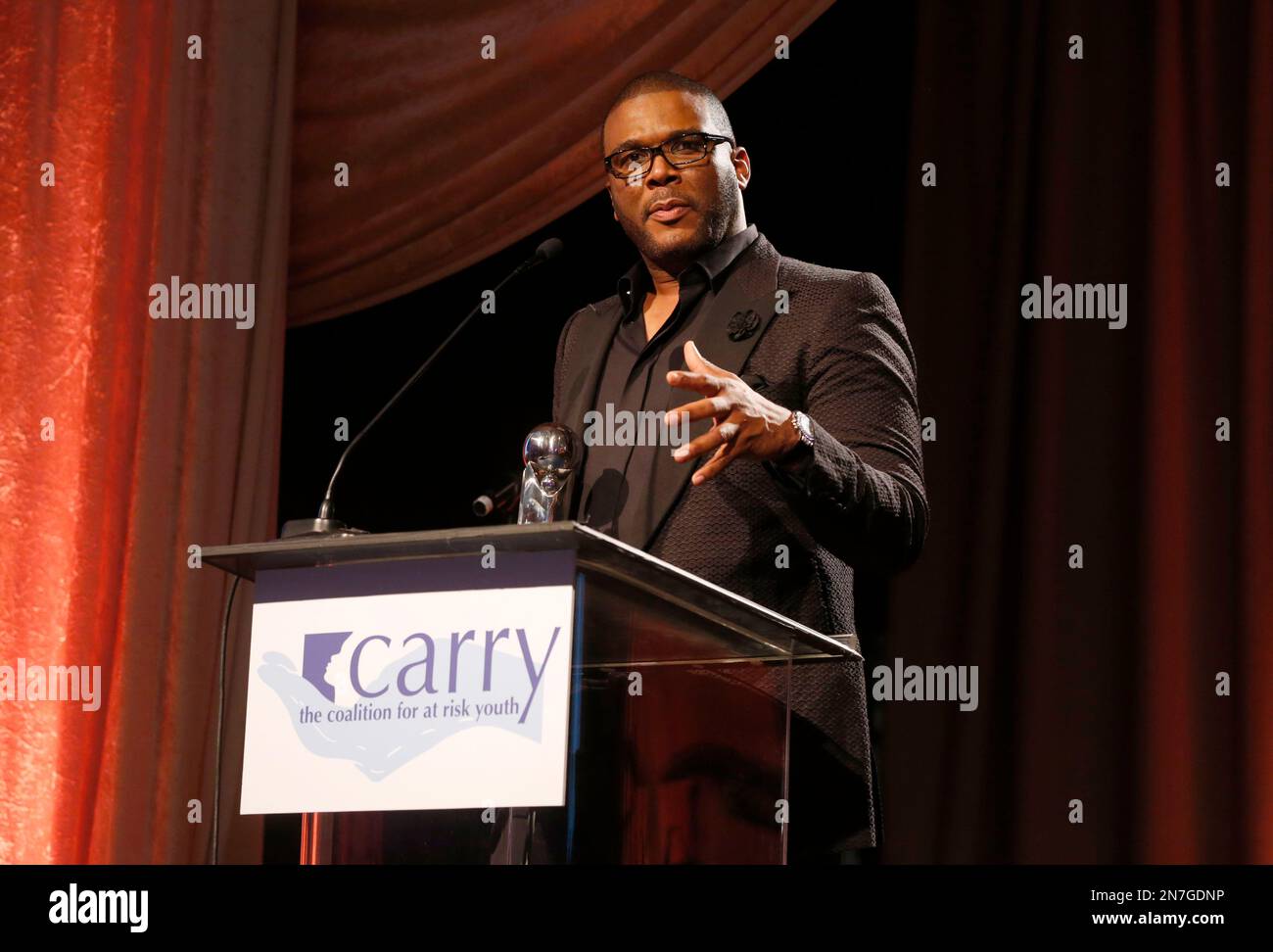 Orchid Humanitarian Award Winner Tyler Perry at the CARRY Foundation's ...