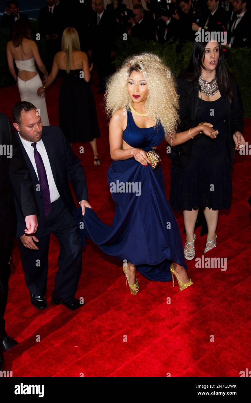 Nicki Minaj attends The Metropolitan Museum of Art's Costume Institute ...
