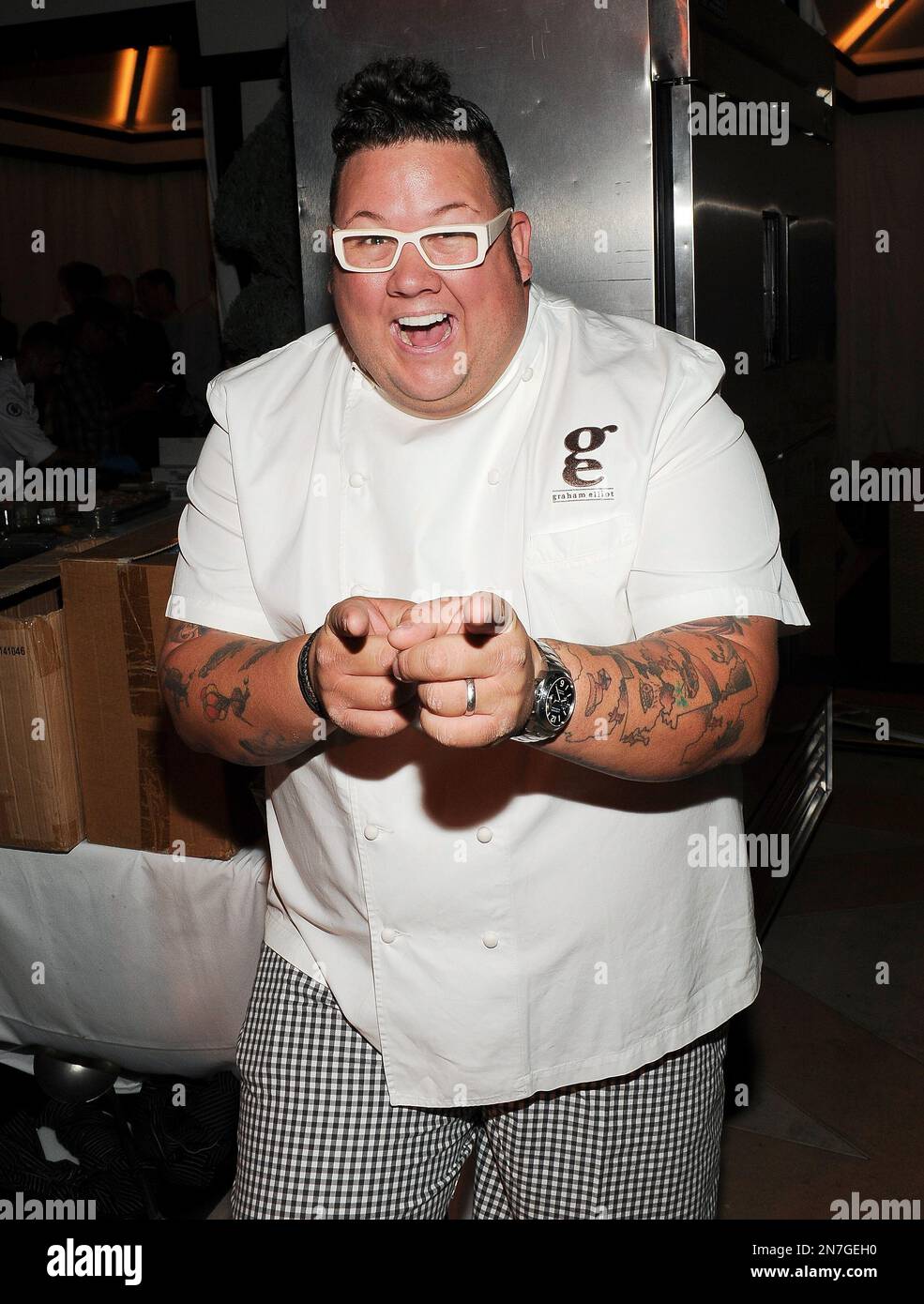 IMAGE DISTRIBUTED FOR CHASE SAPPHIRE - Chef Graham Elliot attends "The ...
