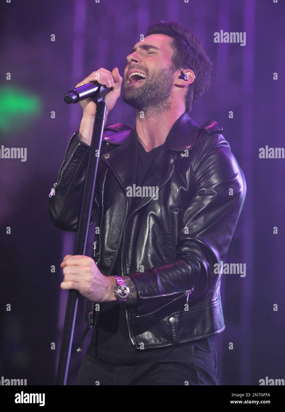Adam Levine of Maroon 5 performs at KIIS FM's "Wango Tango 2013" at the ...
