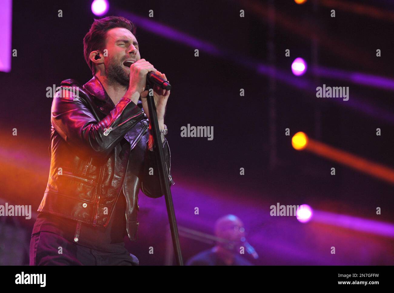 Adam Levine of Maroon 5 performs at KIIS FM's "Wango Tango 2013" at the ...