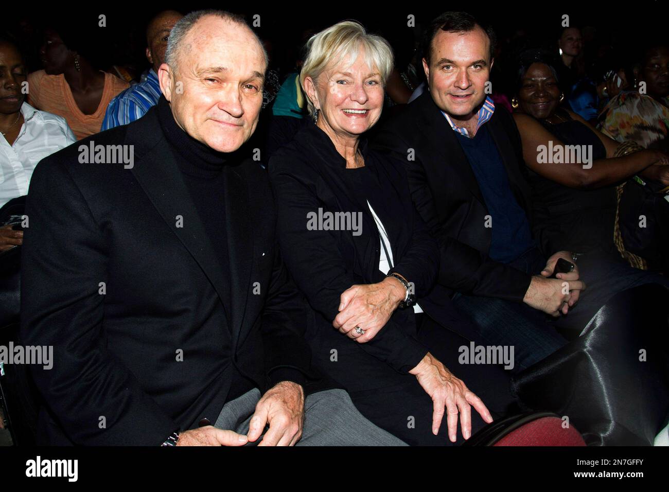 New York City Police Commissioner Ray Kelly, left, Veronica Kelly and ...