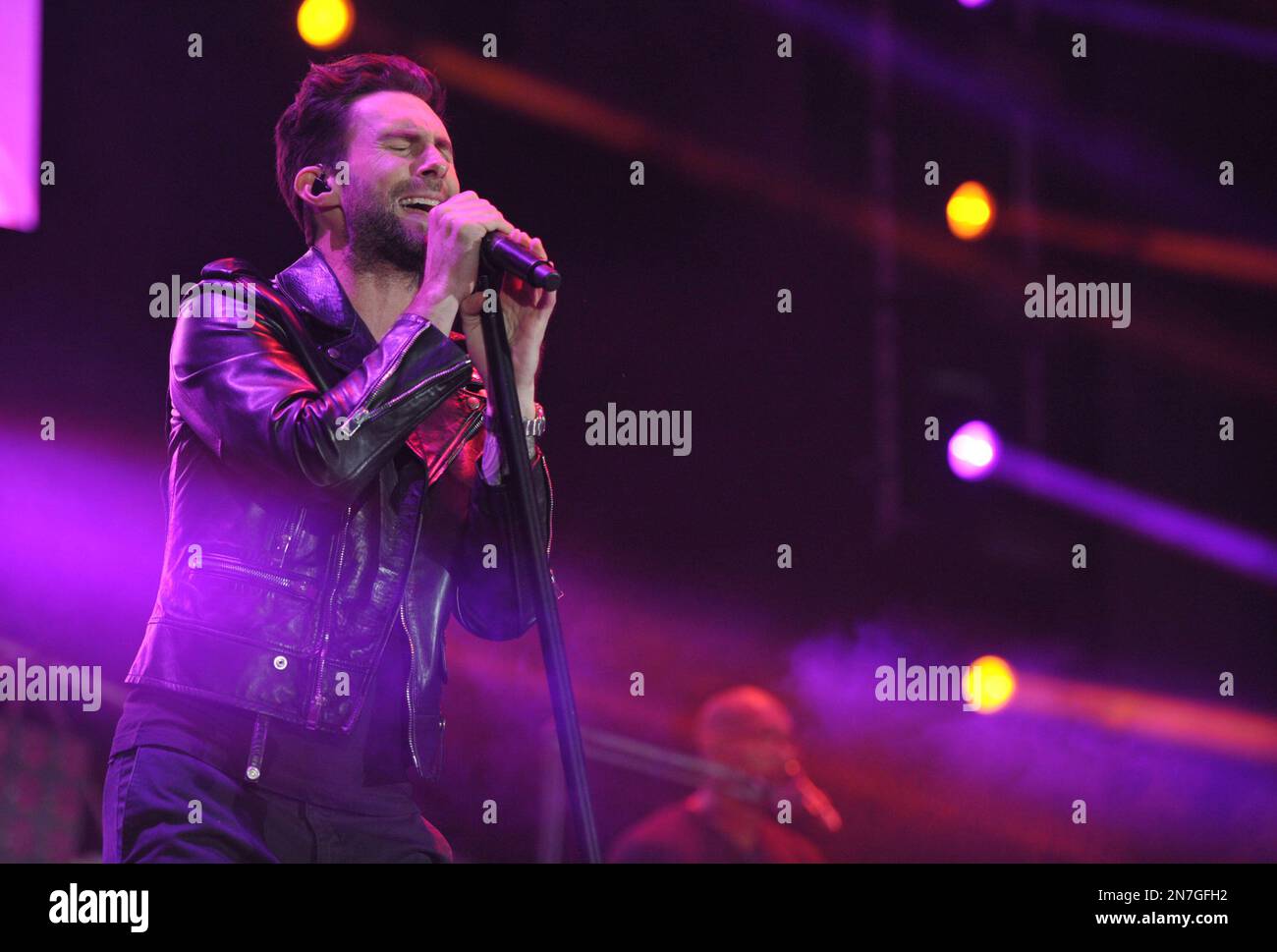 Adam Levine of Maroon 5 performs at KIIS FM's "Wango Tango 2013" at the ...