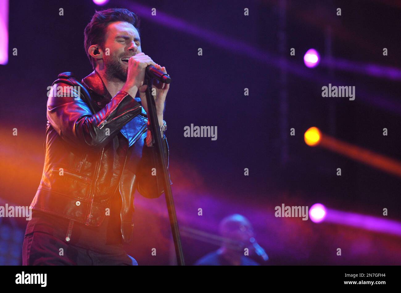 Adam Levine of Maroon 5 performs at KIIS FM's "Wango Tango 2013" at the ...