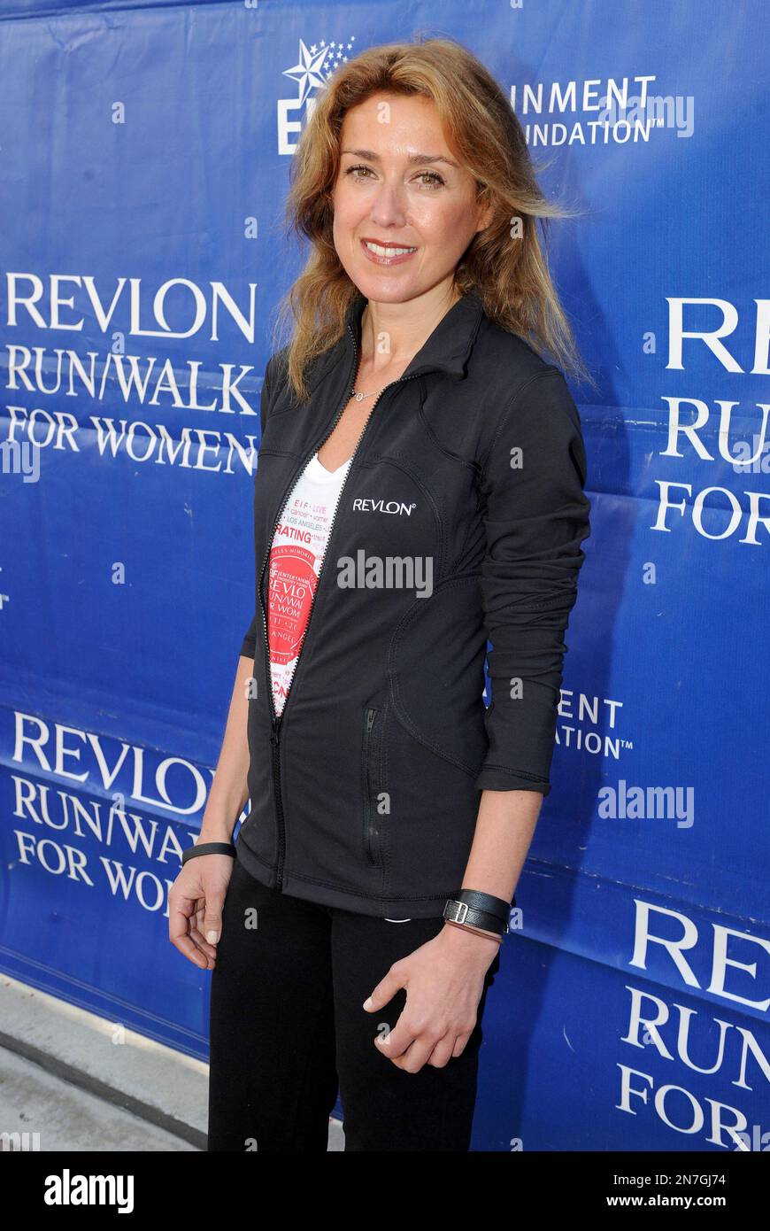 CMO of Revlon Julia Goldin arrives at the 20th Annual EIF Revlon Run ...