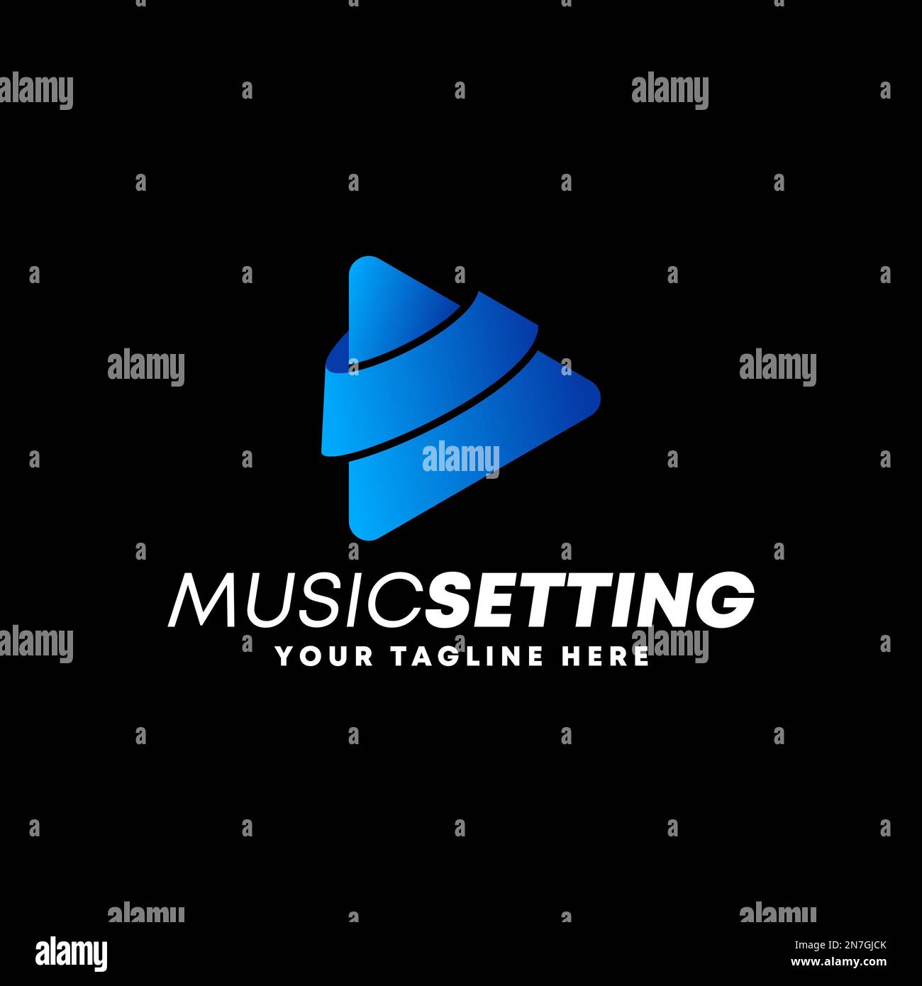 Marketing digital music concept vector hi-res stock photography and ...